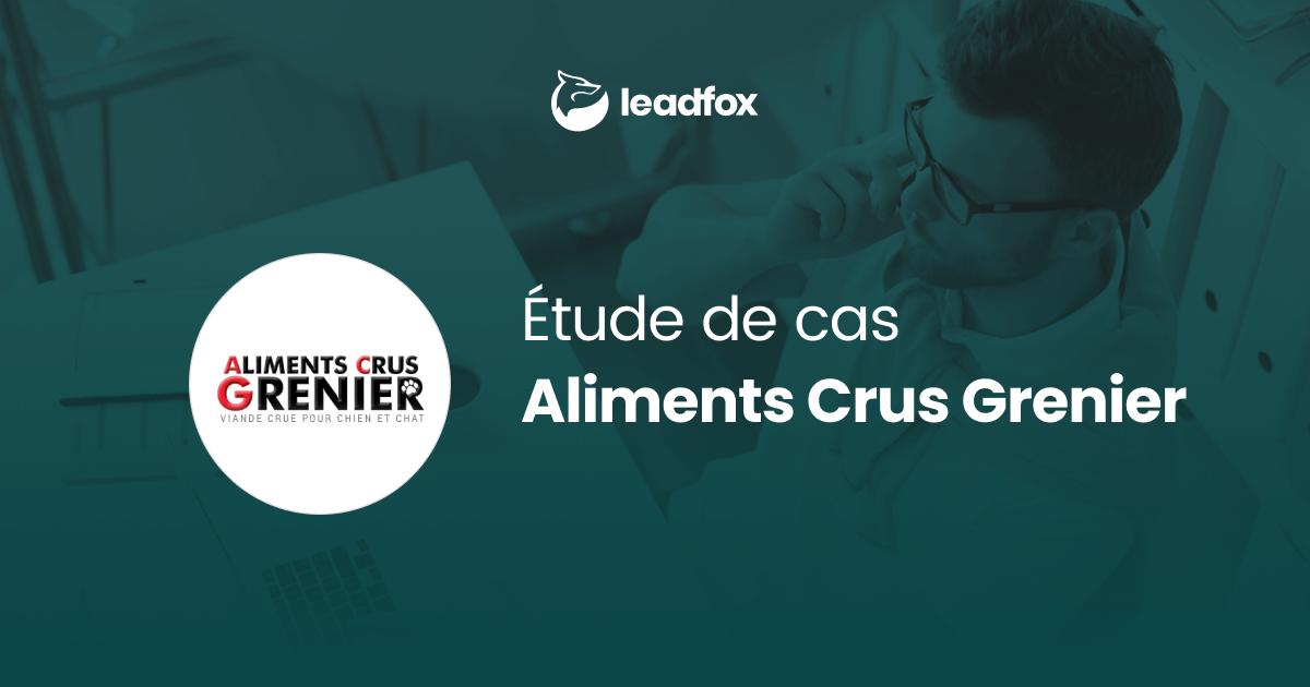 Comment Aliments Crus Grenier ont générés +2800 prospects
