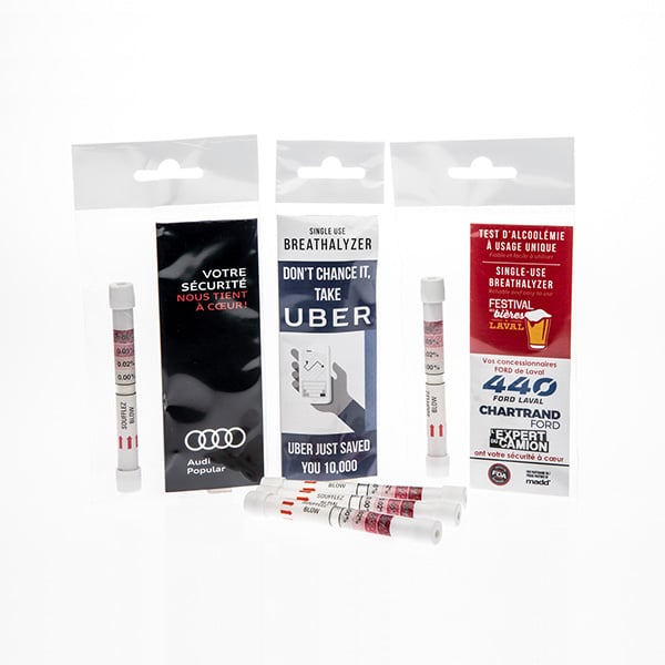 Only 3,99 (c) Alcograd Personalized Single-use Breathalyzer